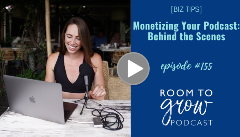 [BIZ TIPS] Monetizing Your Podcast: Behind the Scenes | Emily Gough